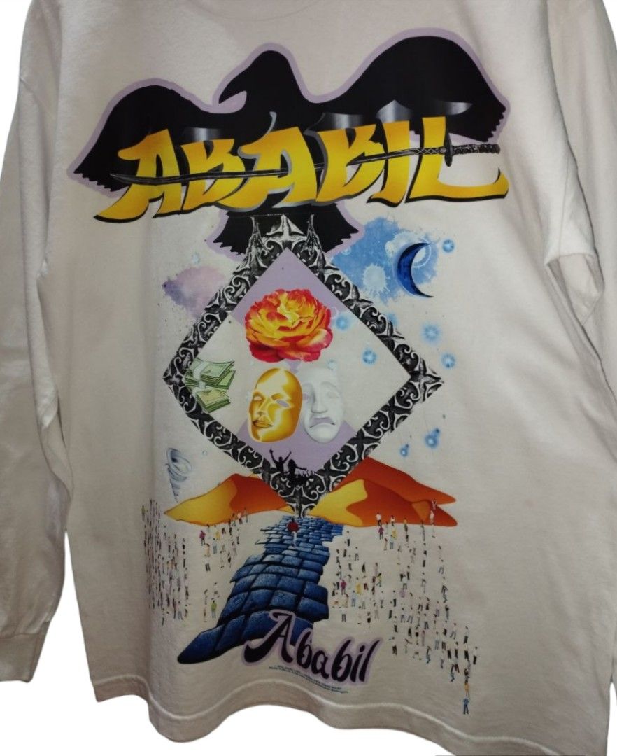 ABABIL 1989 Album Promo Custom Design Rock Kapak Size L Tag Pro Club ...