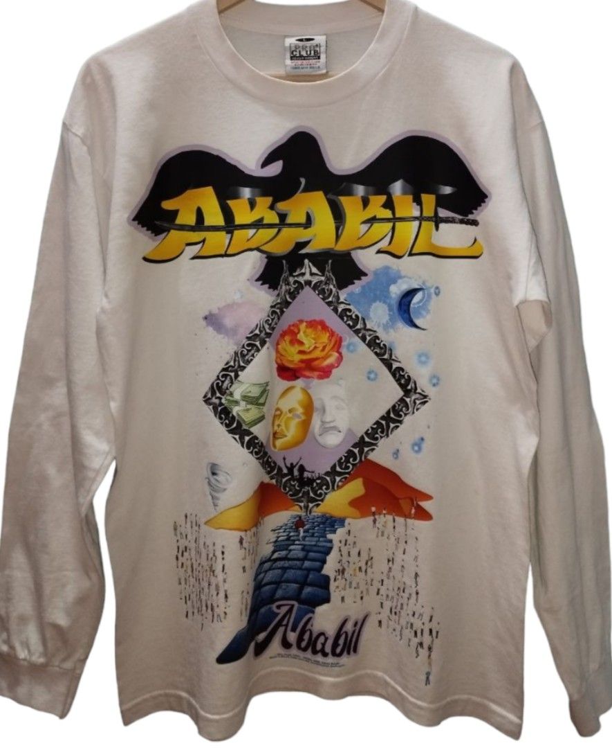 ABABIL 1989 Album Promo Custom Design Rock Kapak Size L Tag Pro Club ...