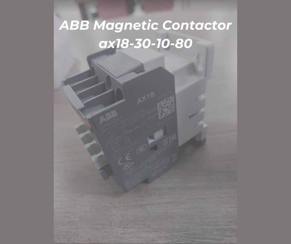 ABB Magnetic Contactor ax18-30-10-80, Commercial & Industrial ...
