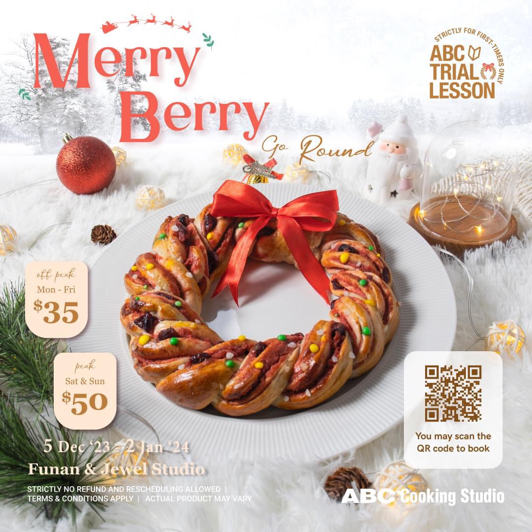 ABC Studio Baking Trail Lesson, Food & Drinks, Homemade Bakes on Carousell