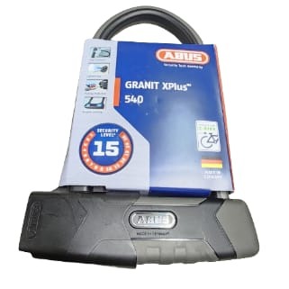 ABUS MADE IN GERMANY GRANIT XPLUS 540 BICYCLE LOCK (PERFECT FOR E-BIKE ...
