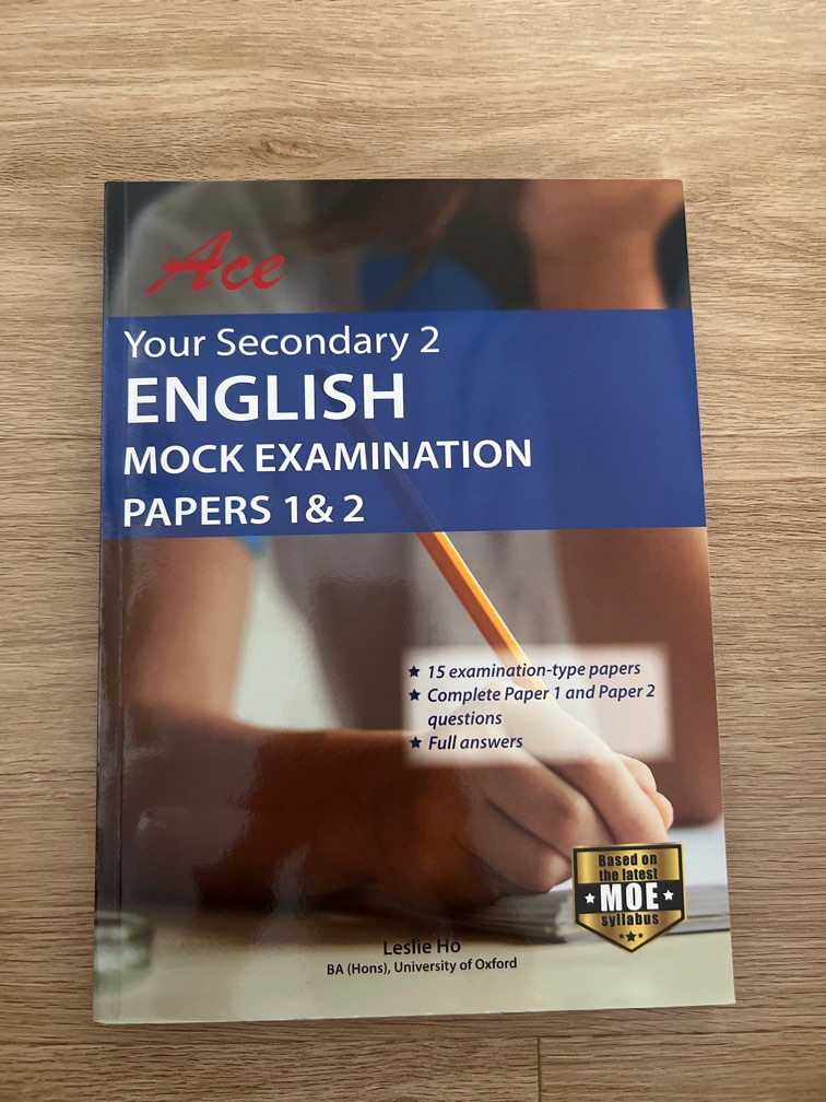 Ace Your Secondary 2 English Mock Exam Papers 1&2, Hobbies & Toys ...