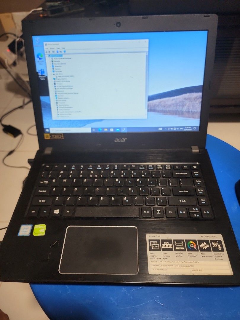 Acer Laptop Aspire E-14 E5-475G (upgraded 16GB RAM 256GB SSD Storage ...