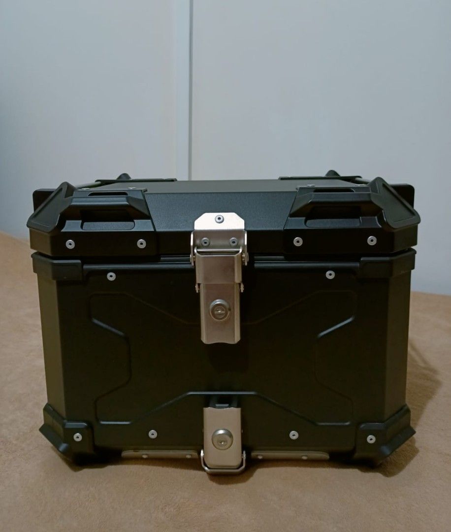 Aluminum Top Box w inner padding (45L), Motorcycles, Motorcycle ...