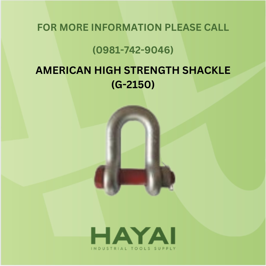 AMERICAN HIGH STRENGTH SHACKLE (G-2150), Commercial & Industrial ...