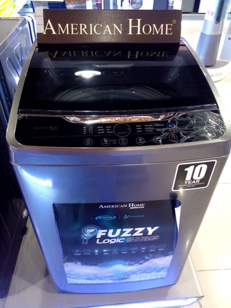 American Home Inverter Washing Machine Top Load 10kg & 12kg, TV & Home ...