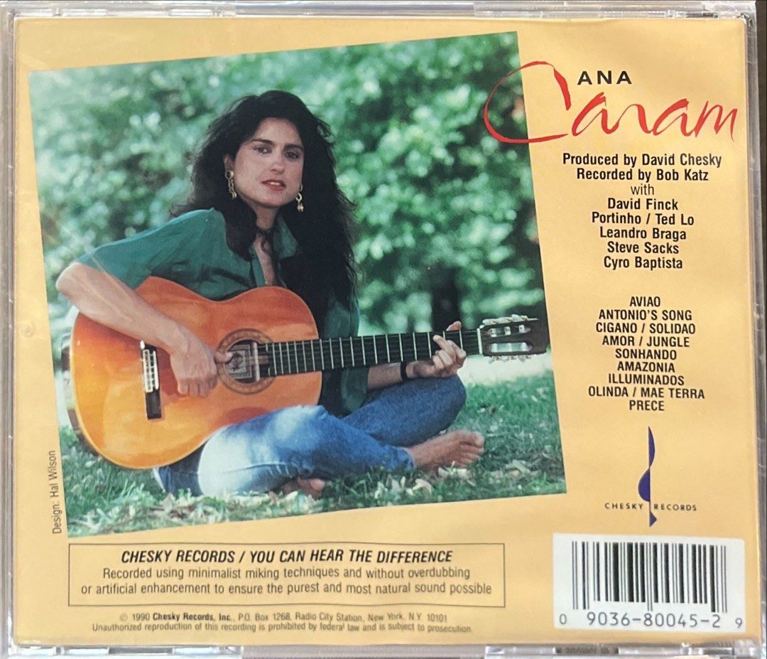 Ana Caram : Amazonia Chesky Records US, Hobbies & Toys, Music & Media, CDs & DVDs on Carousell
