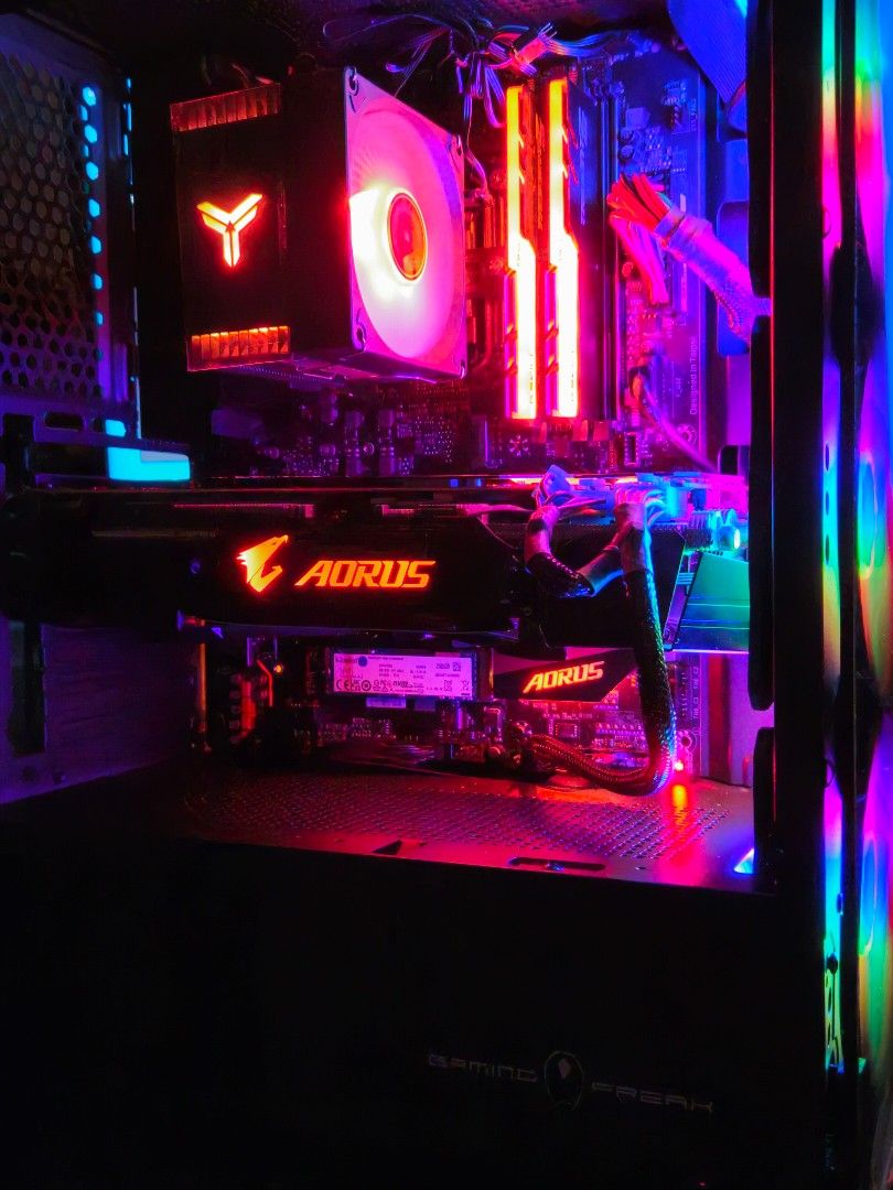 I5 10400|AORUS Z590+RTX GAMING PC, Computers & Tech, Desktops on Carousell