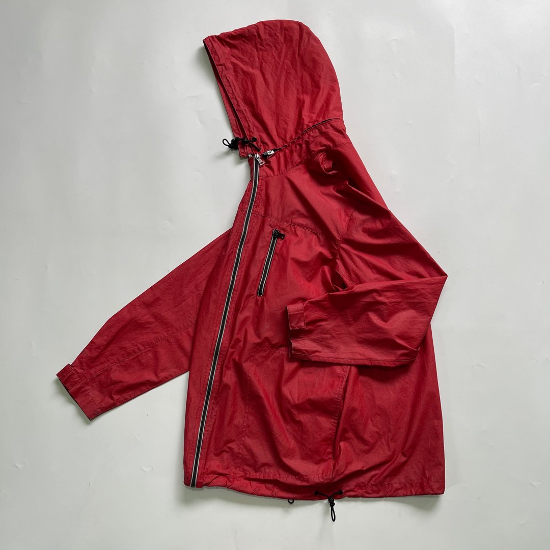 APC Gore-Tex Jacket Packable Red Removable Hood Lampo Zippers, Men's ...