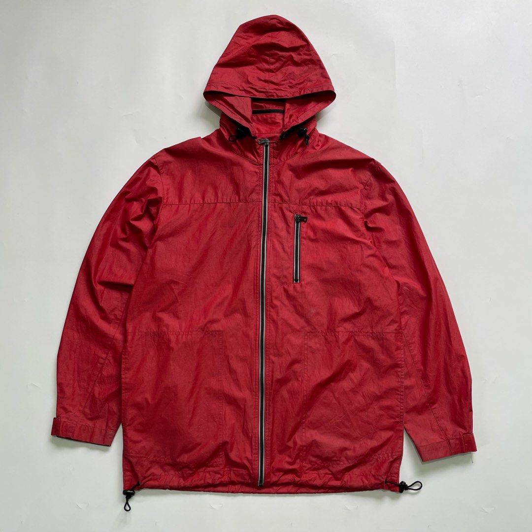 APC Gore-Tex Jacket Packable Red Removable Hood Lampo Zippers, Men's ...