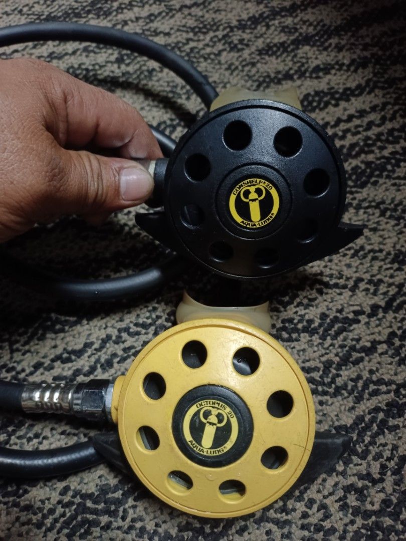 Aqua Lung U.S Divers Conshelf 20 scuba diving regulator, Sports ...