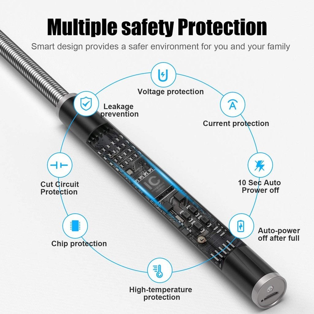 ARC Electric lighter with 360 rotations in Flexible Long Neck (Re ...
