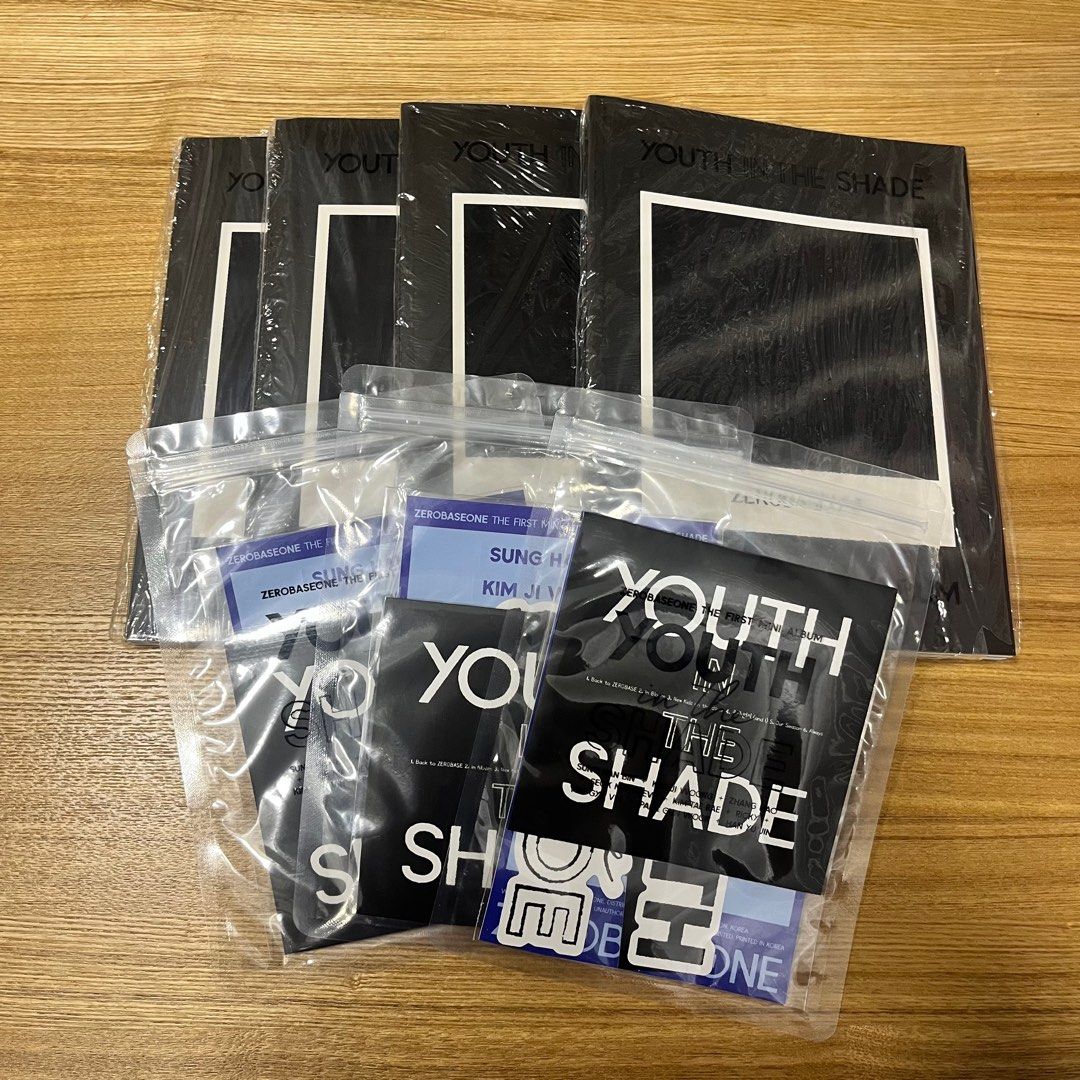 [ARTBOOK ver.] ZEROBASEONE ZB1 - 1st mini Album [ YOUTH IN THE SHADE ], Hobbies & Toys ...
