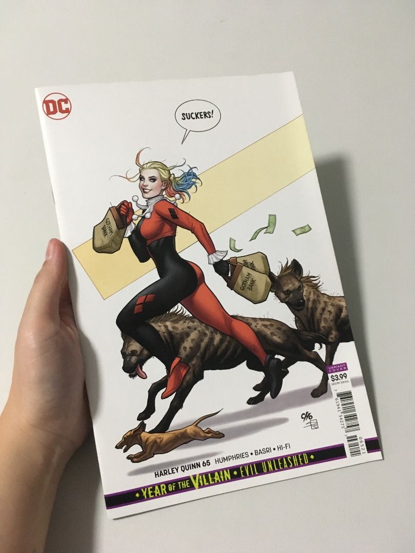 Assorted comics set: DC Harley Quinn, Starfire, etc. (individual/set ...