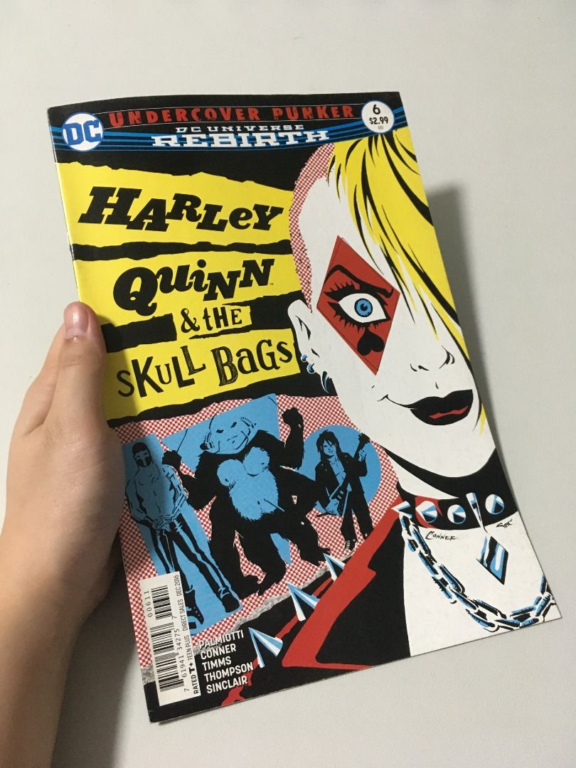 Assorted comics set: DC Harley Quinn, Starfire, etc. (individual/set ...