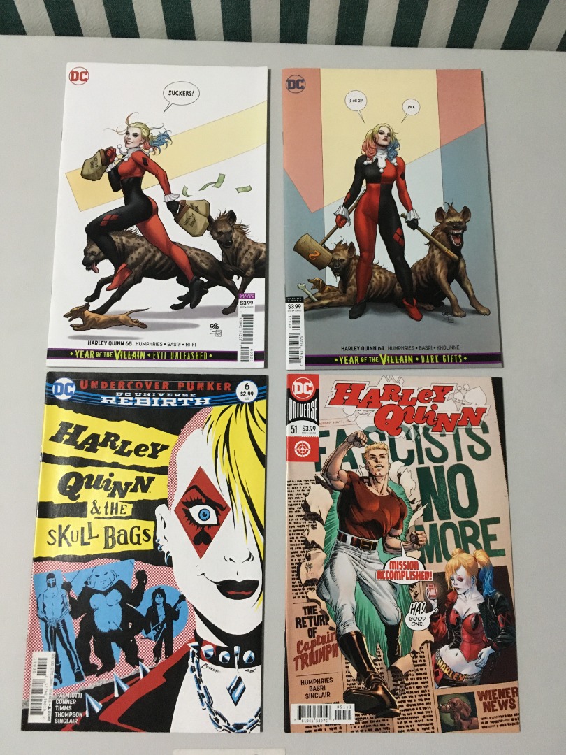 Assorted Harley Quinn Comics Set (DC Rebirth, Year of the Villain, etc ...