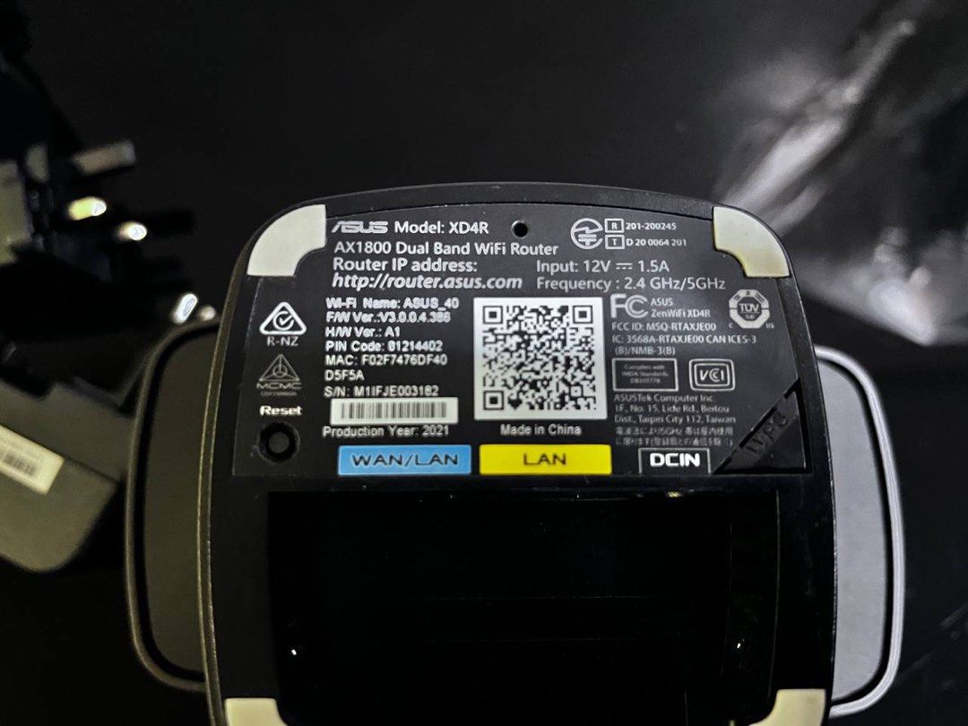 ASUS AX1800 WiFi Router, Computers & Tech, Parts & Accessories ...