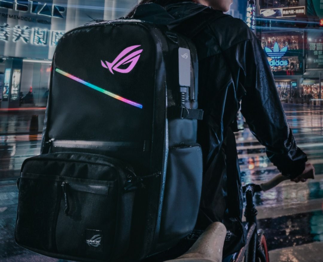 Asus ROG Ranger BP3703 Gaming RGB Backpack, Computers & Tech, Parts ...