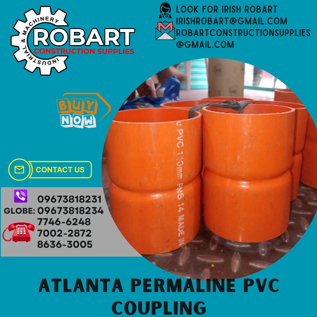 ATLANTA PERMALINE PVC COUPLING, Commercial & Industrial, Construction ...