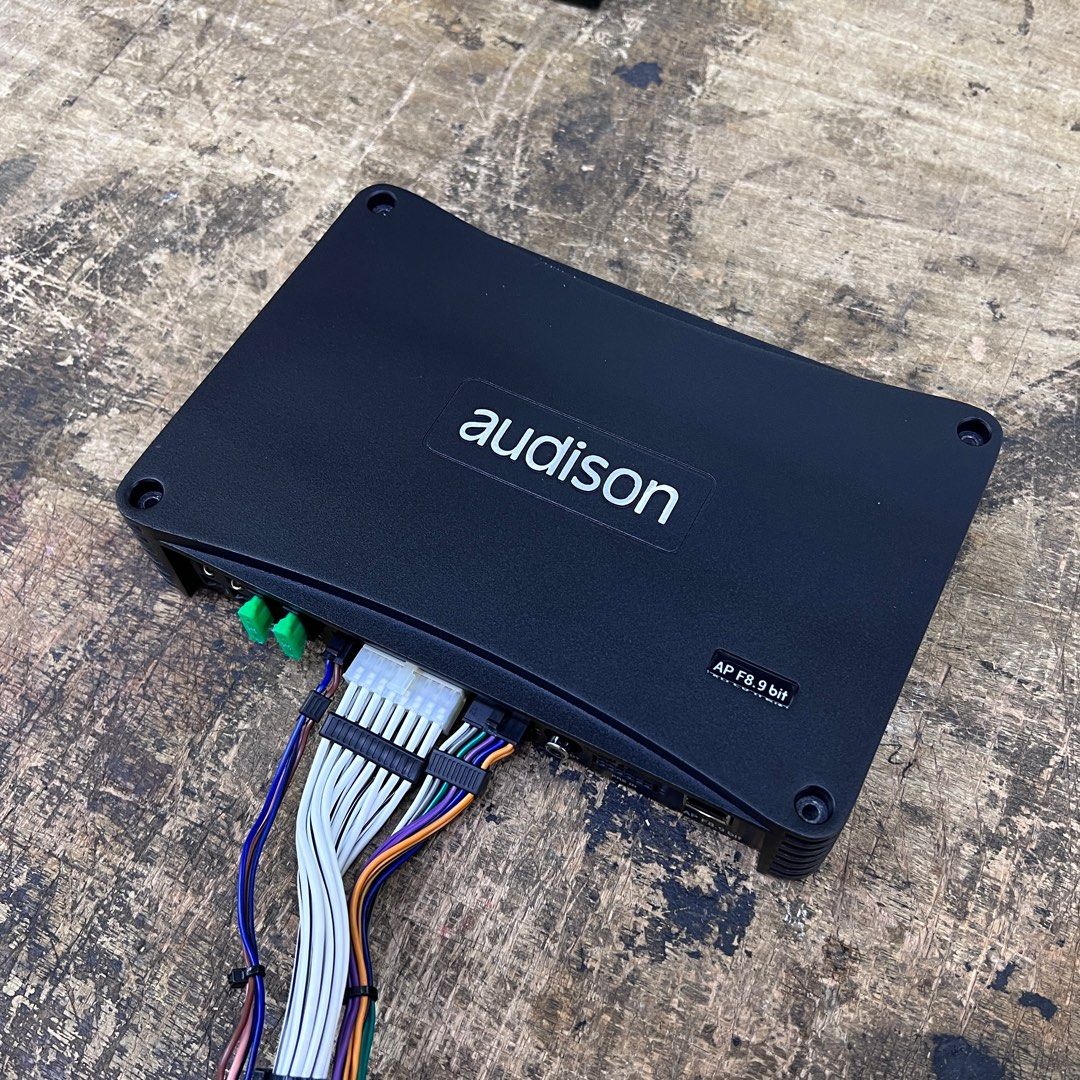 Audison AP F8.9bit / 8-Channel 1040W RMS Power Amplifier with DSP, Car ...