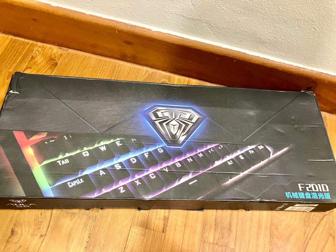 Aula mechanical keyboard - colorful lights, Computers & Tech, Parts ...