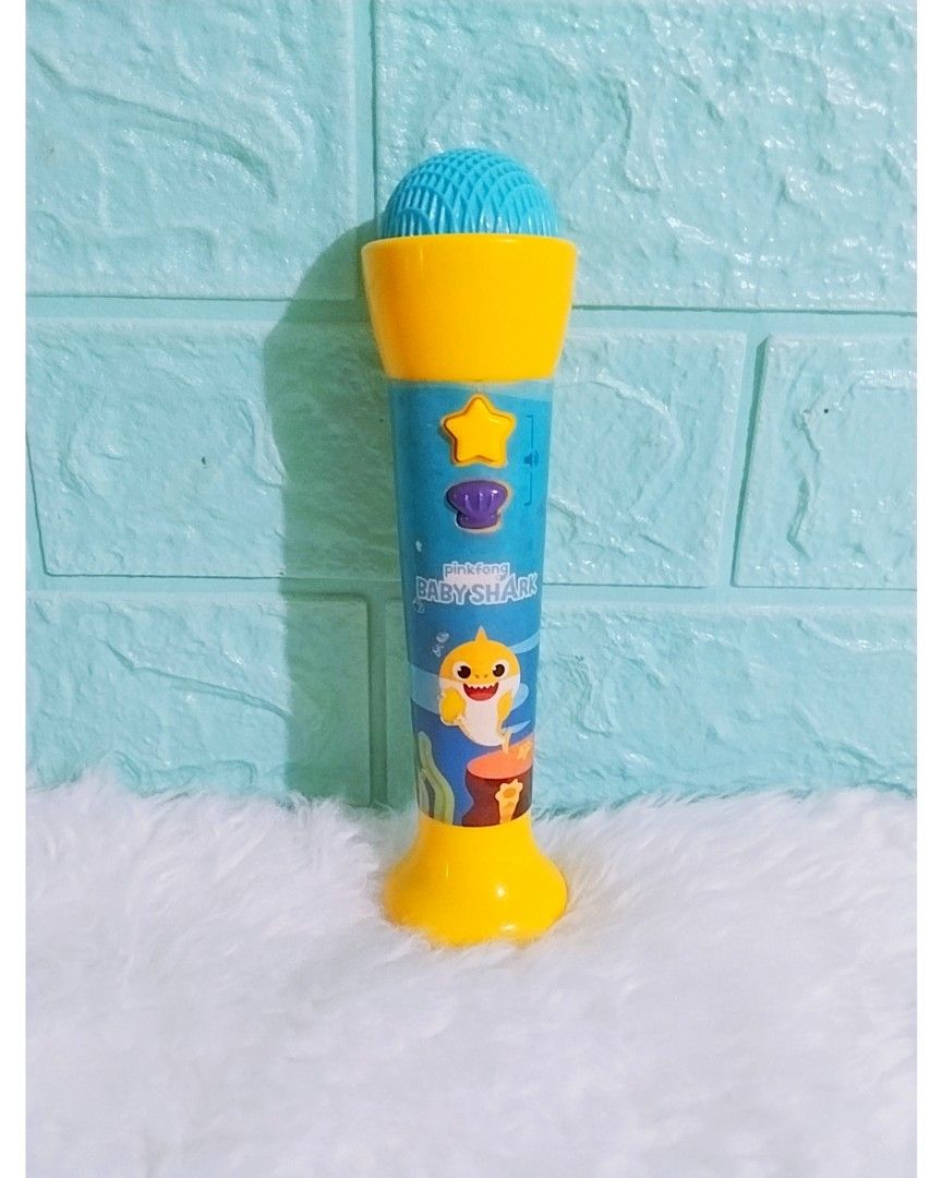 Baby Shark Classic Microphone, Babies & Kids, Infant Playtime on Carousell