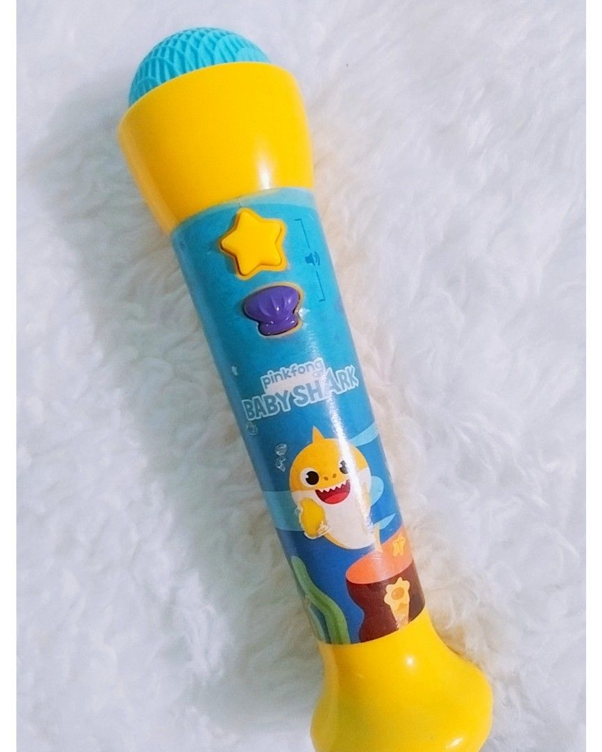 Baby Shark Classic Microphone, Babies & Kids, Infant Playtime on Carousell
