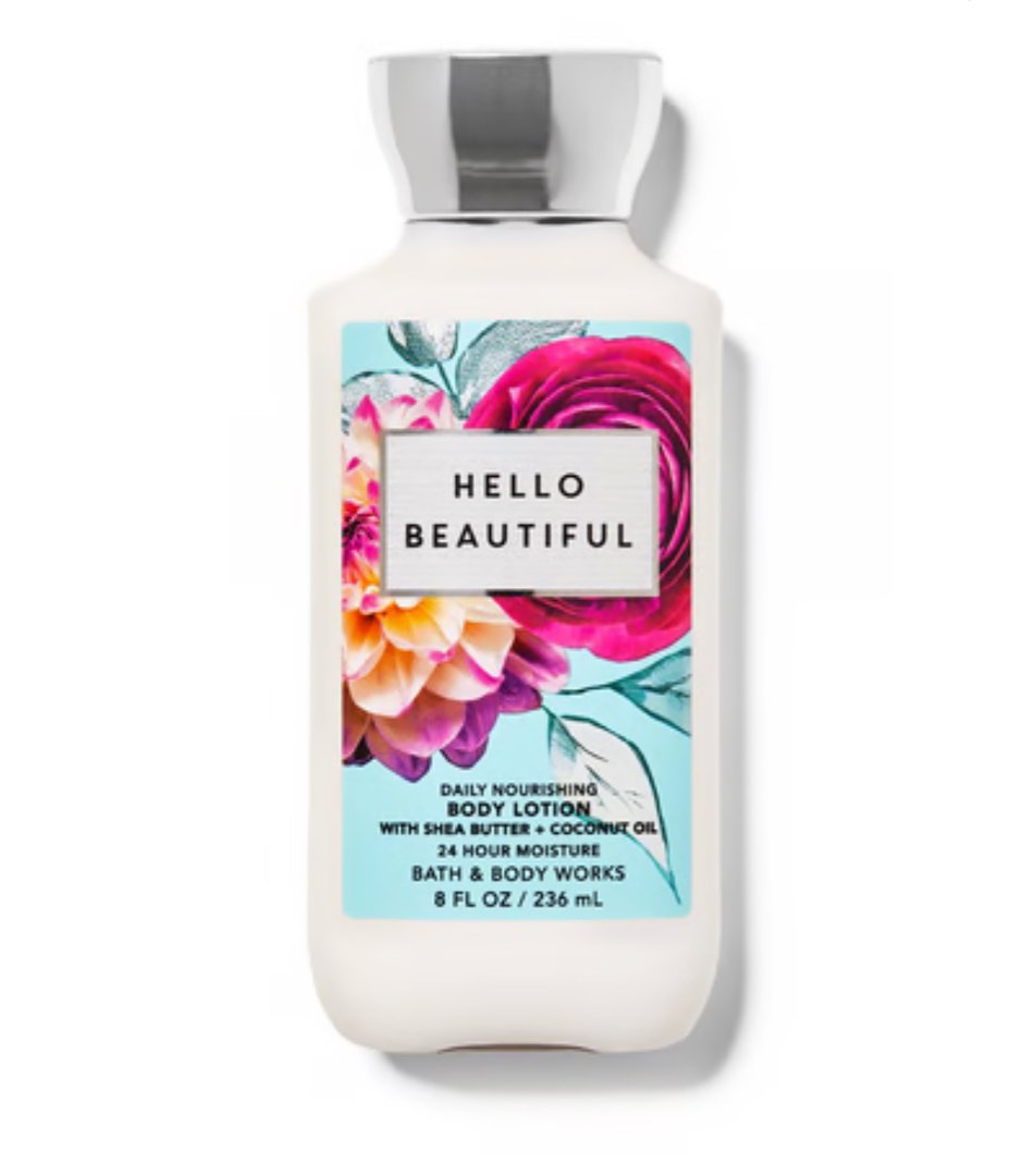Bath & Body Works Body Hello Beautiful Lotion, Beauty & Personal Care ...