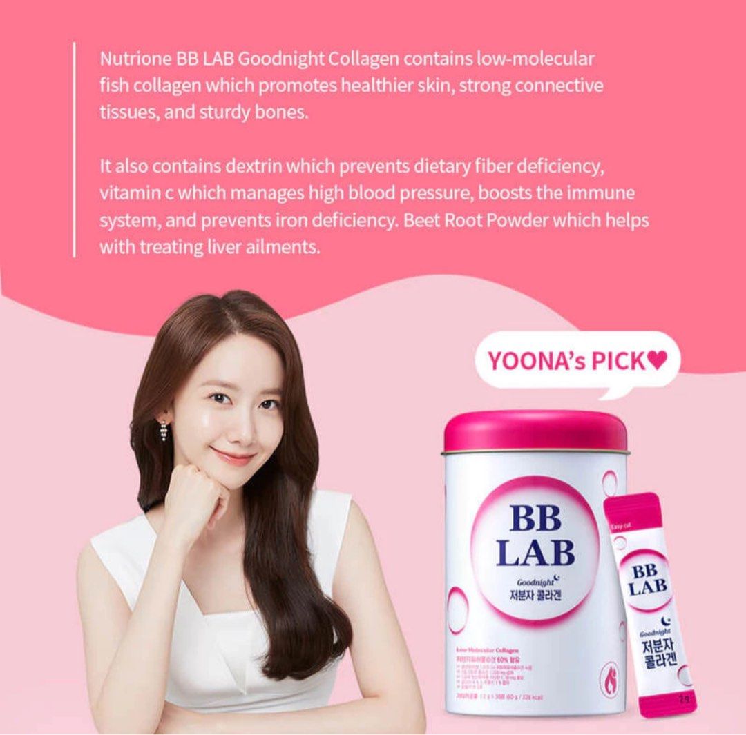 BB LAB Goodnight Collagen, Health & Nutrition, Health Supplements ...