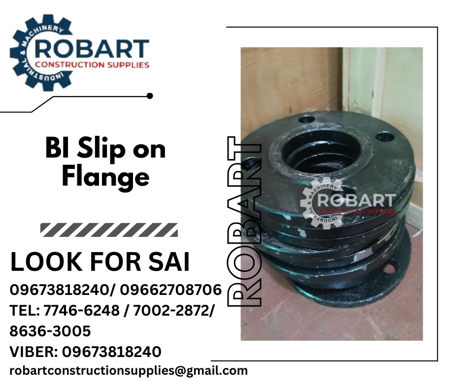 BI Slip on Flange, Commercial & Industrial, Construction Tools ...