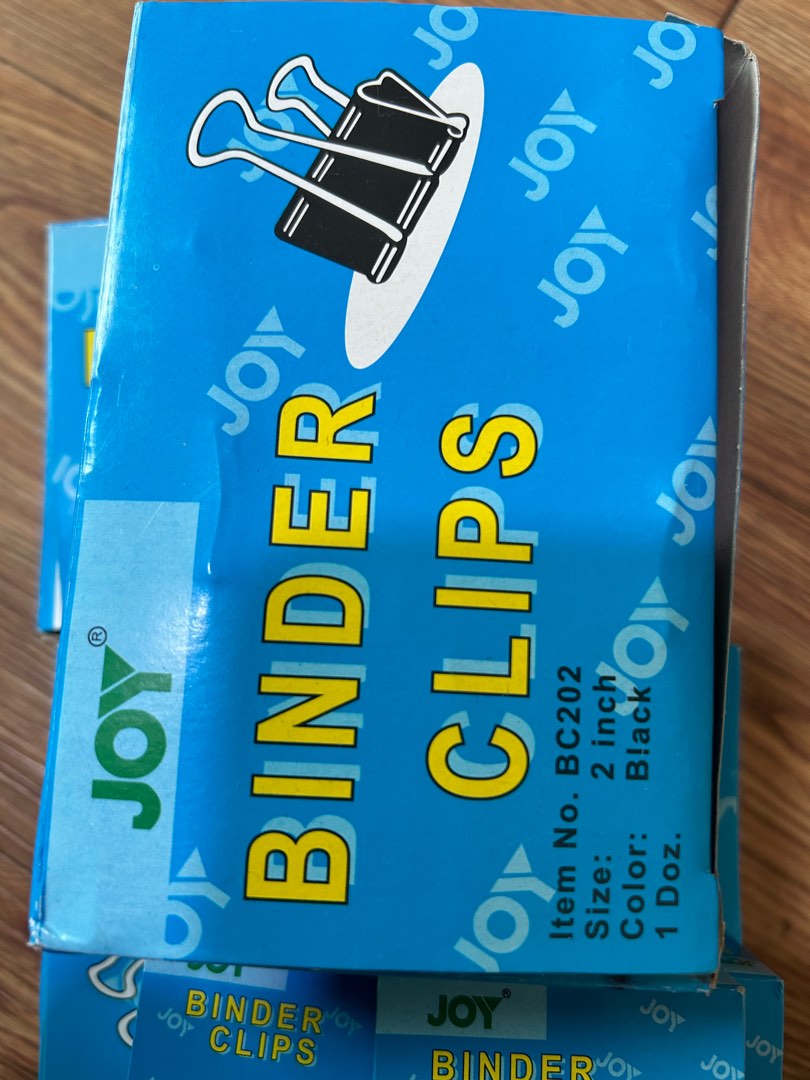 Binder Clips (assorted sizes), Hobbies & Toys, Stationary & Craft ...
