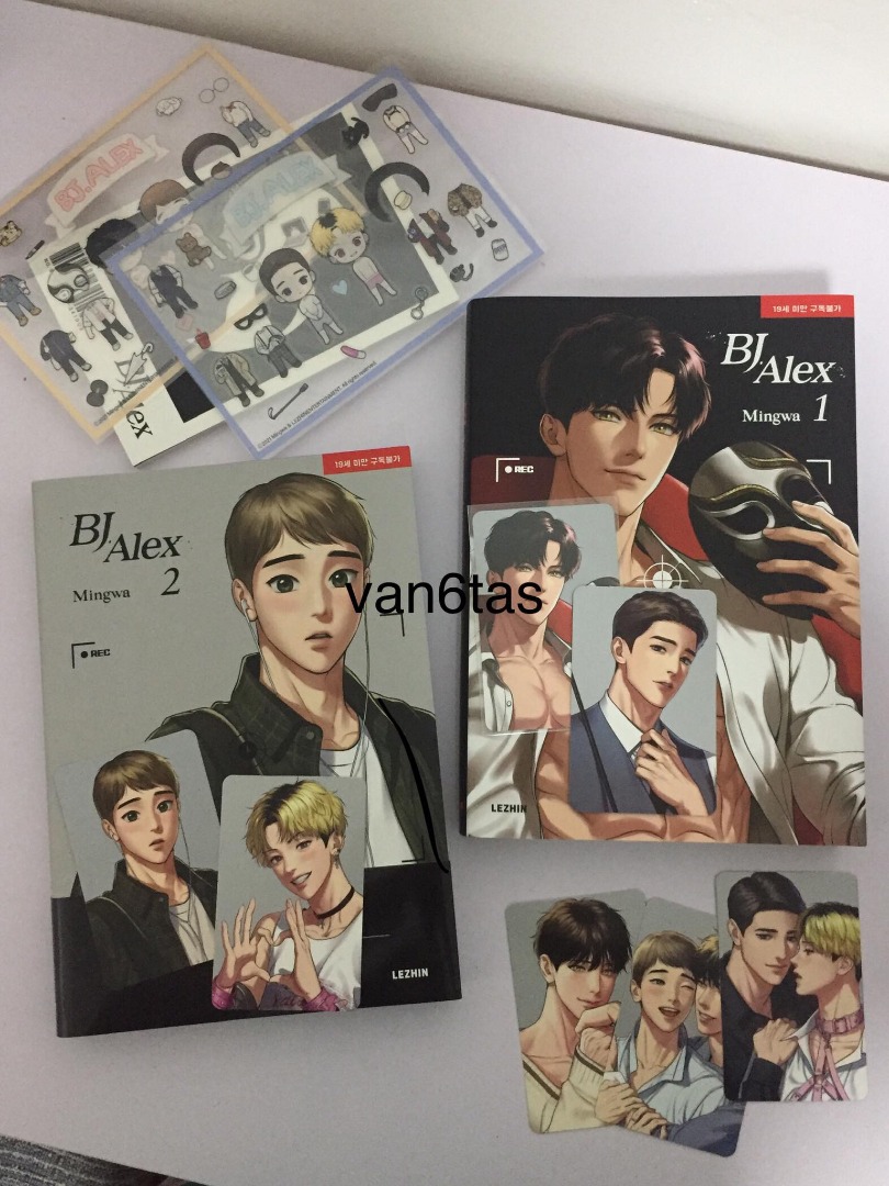 BJ Alex Volume 1-2 (English) + FIRST-PRESS BENEFIT MERCH, Hobbies ...