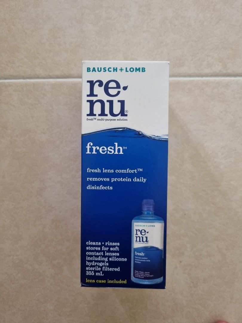 B&L Contact lens solution, Beauty & Personal Care, Vision Care on Carousell