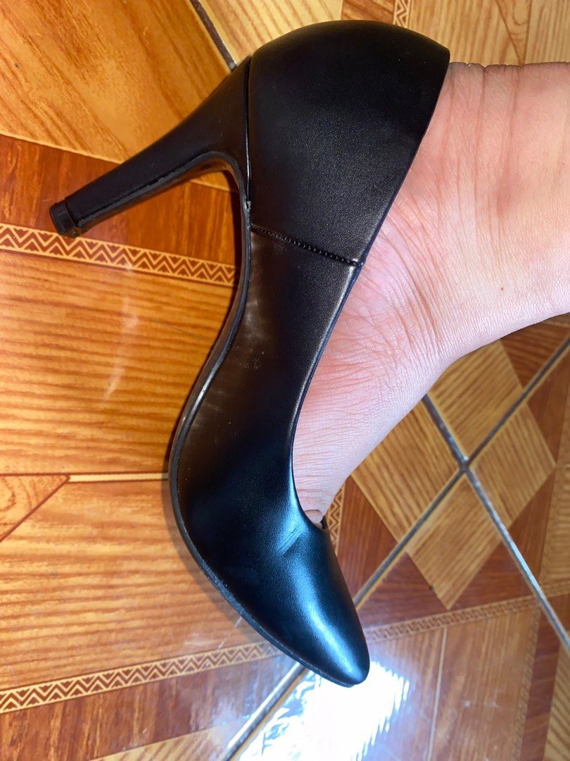 BLACK 4inch Stiletto heels, Women's Fashion, Footwear, Heels on Carousell