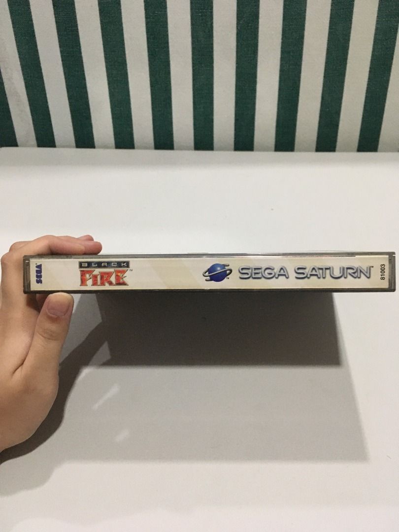 Black Fire - Sega Saturn CD / Vintage Video Game (1995), Hobbies & Toys ...