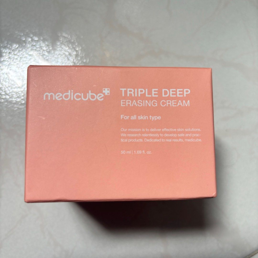 BNIB MEDICUBE Triple Deep Erasing Collagen Cream 50ML, Beauty ...