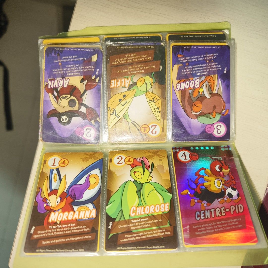 Book Bug Cards, Hobbies & Toys, Memorabilia & Collectibles, Vintage ...