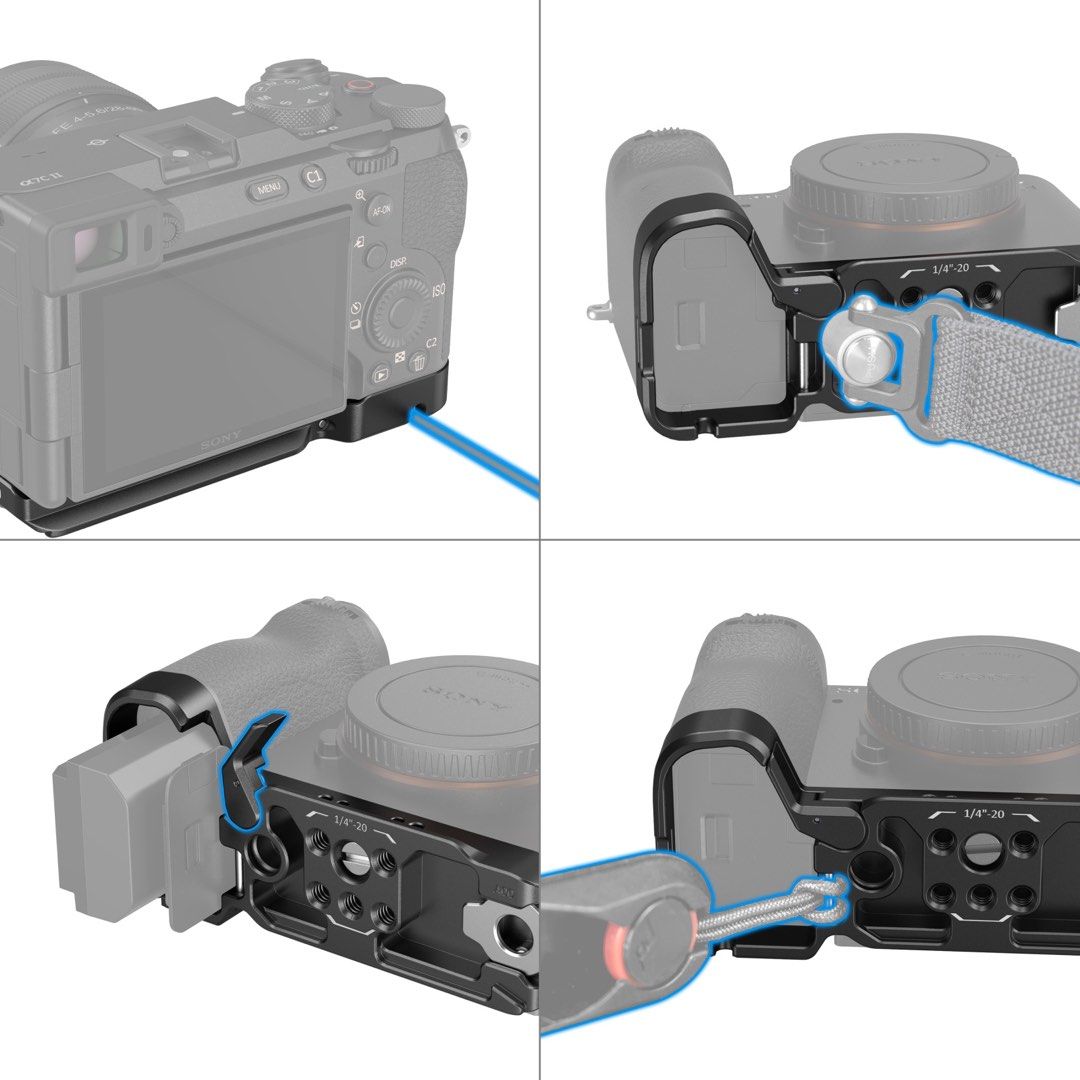 SmallRig Bottom Mount Plate for Sony A7C II / A7CR, Photography ...