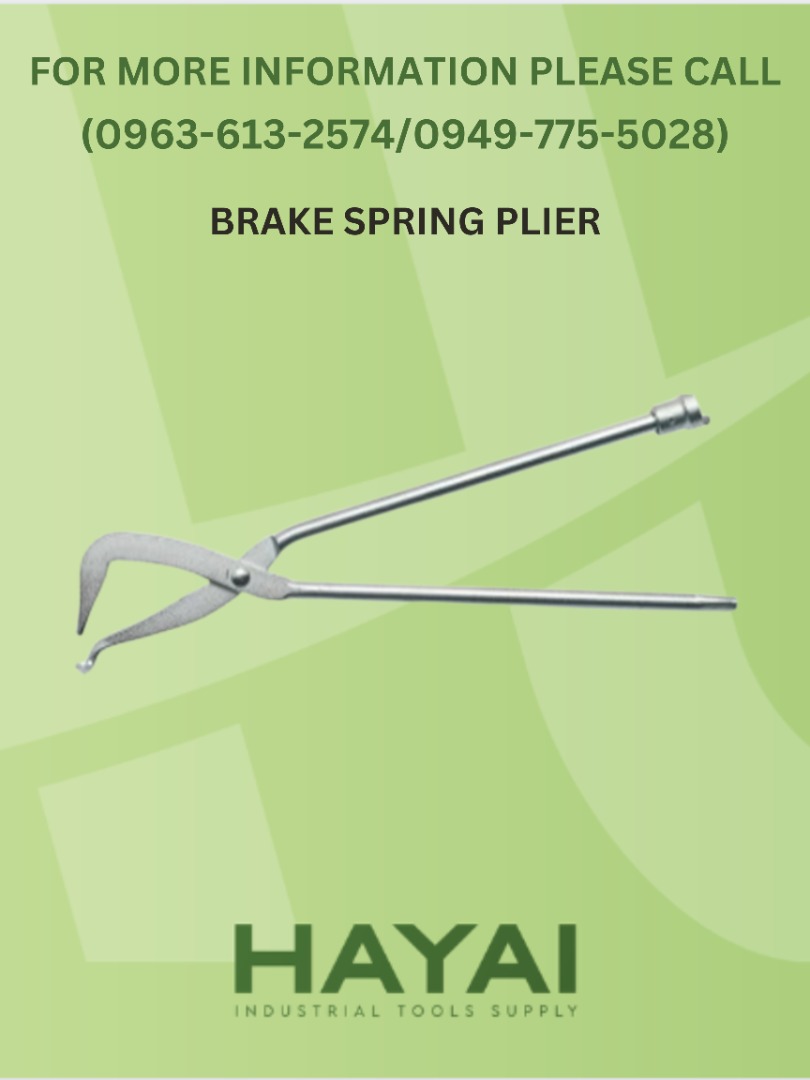 BRAKE SPRING PLIER, Commercial & Industrial, Construction Tools ...
