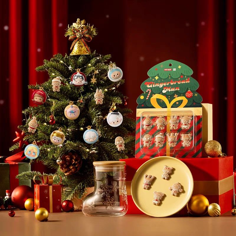 [BRAND NEW! POPMART] POPMART POPBEAN MERRY CHRISTMAS TREE ORNAMENTS ...