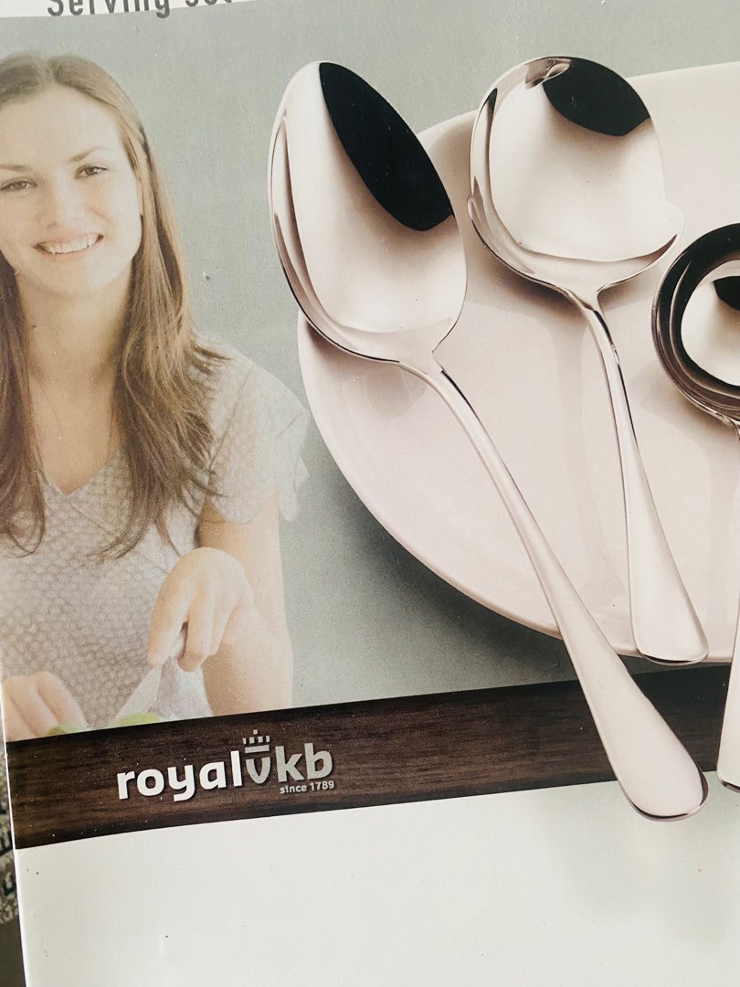 Brand New Royal VKB 3 piece Serving set, Furniture & Home Living ...