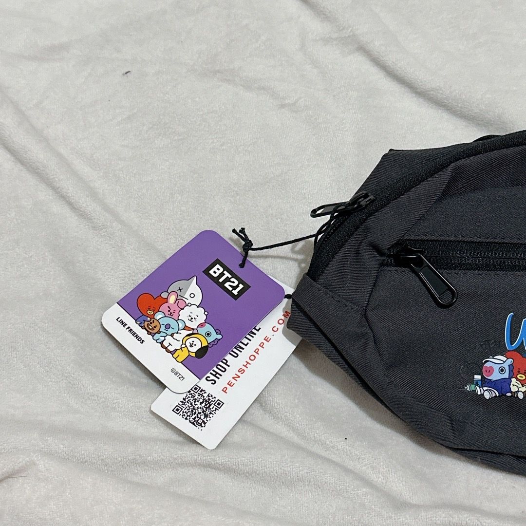 BT21 BTS PENSHOPPE FANNY PACK/CROSSBODY BAG ORIGINAL, Women's Fashion ...
