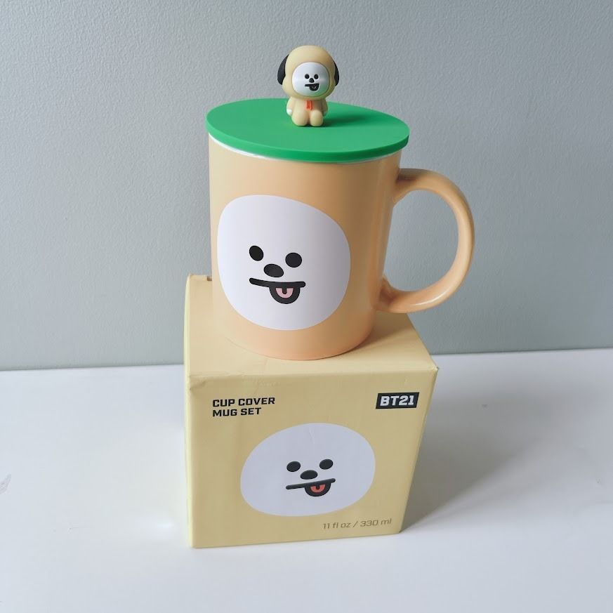 bt21 chimmy cup cover mug set - jimin, Hobbies & Toys, Memorabilia & Collectibles, K-Wave on ...