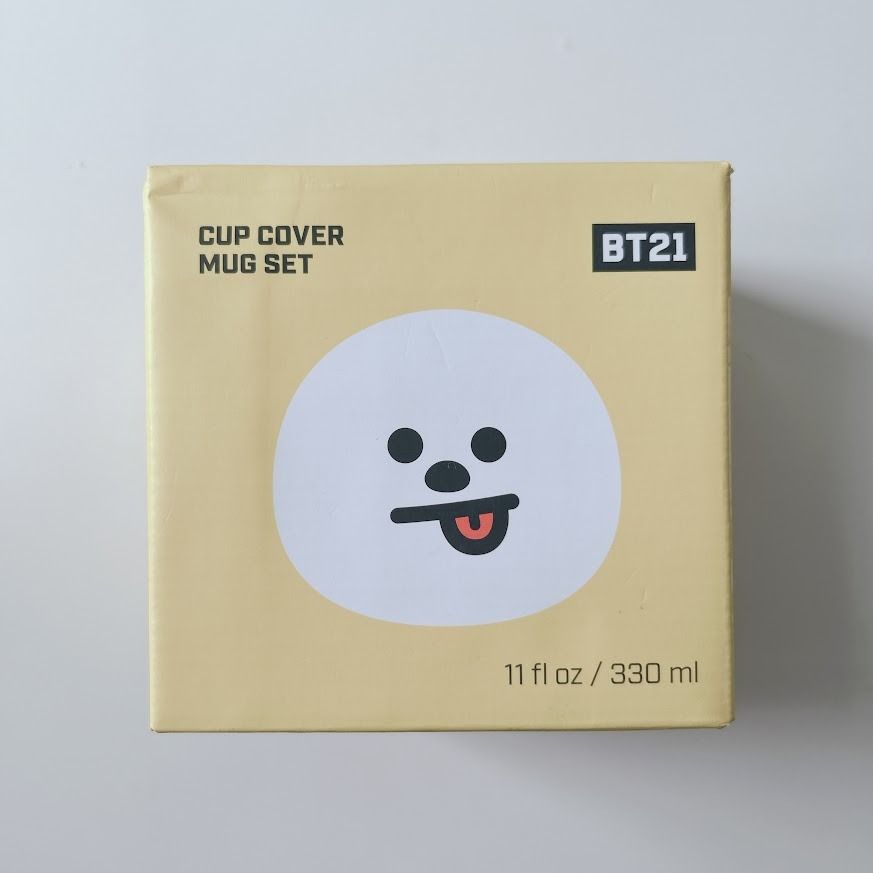 bt21 chimmy cup cover mug set - jimin, Hobbies & Toys, Memorabilia ...
