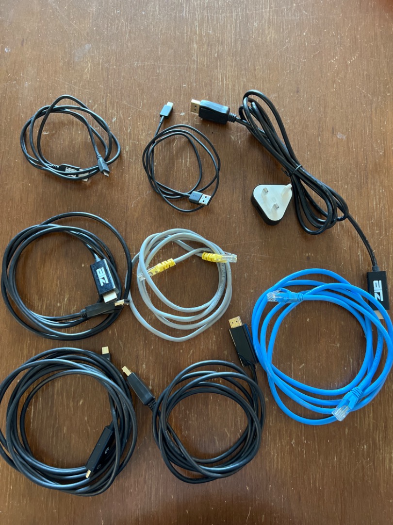 Bulk Cables HDMI DisplayPort USB C Ethernet, Computers & Tech, Parts ...