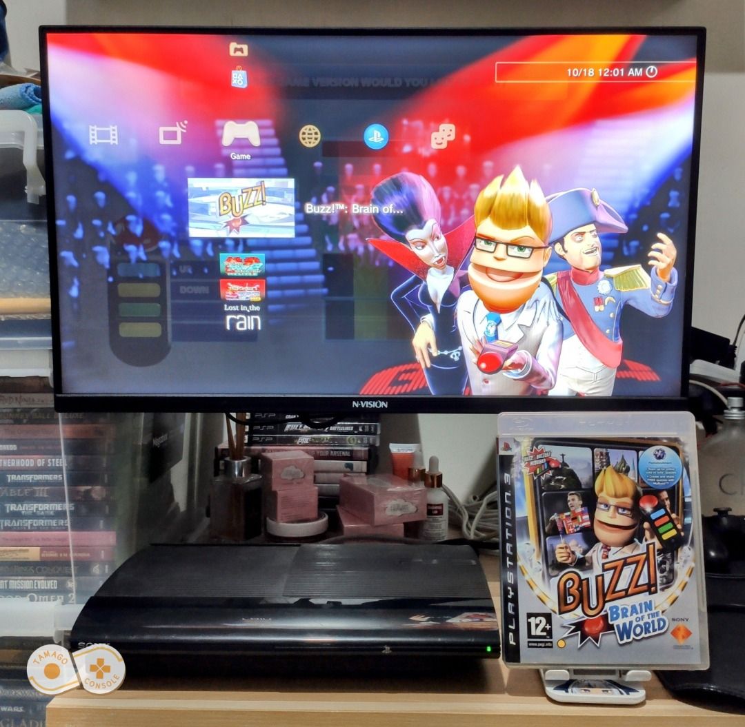 Buzz! Brain of the World - [PS3 Game] [ENGLISH Language] [CIB ...