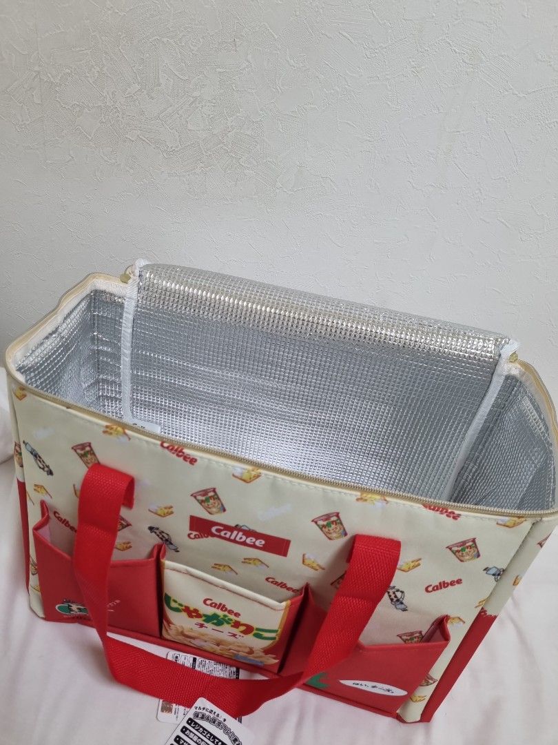 Calbee limited edition cooler bag from japan, Women's Fashion, Bags ...