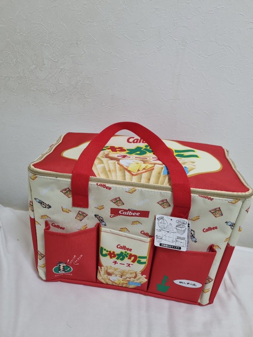 Calbee limited edition cooler bag from japan, Women's Fashion, Bags ...