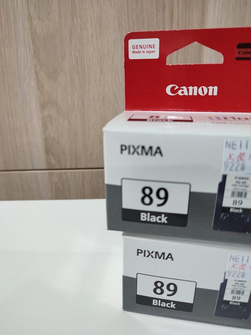 Canon-89 Original Black Ink Cartridge (2 Pieces), Computers & Tech ...
