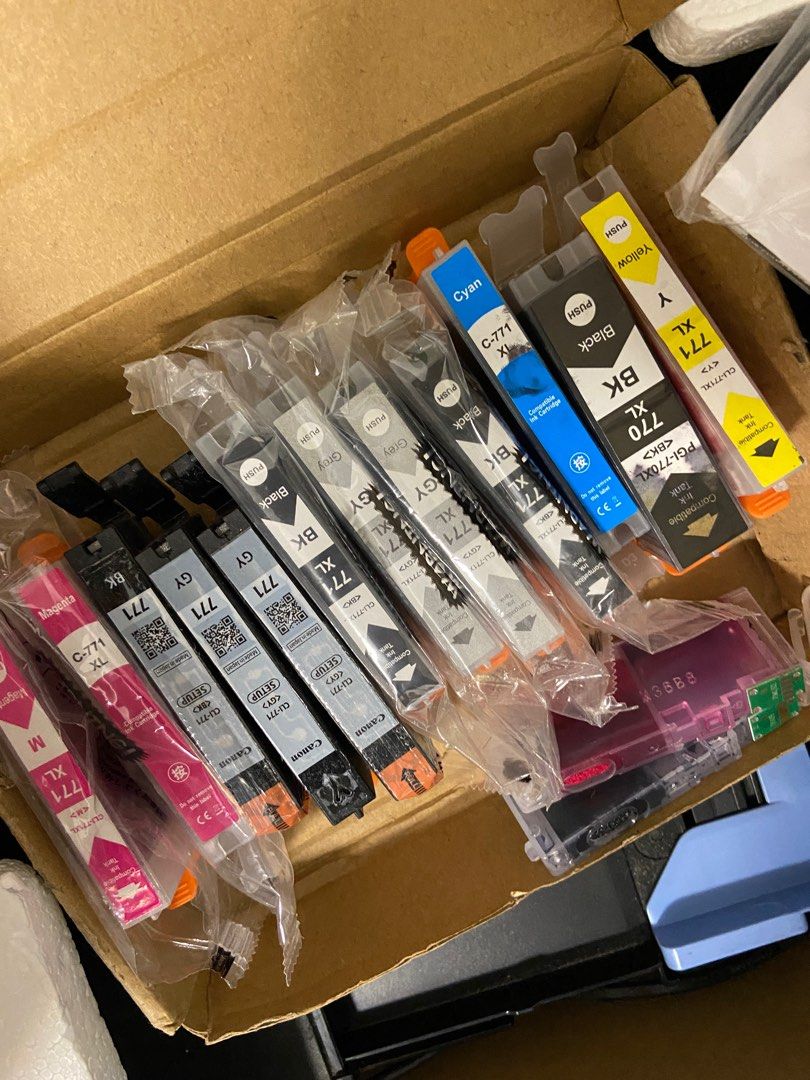 Canon printer inks, Computers & Tech, Printers, Scanners & Copiers on ...